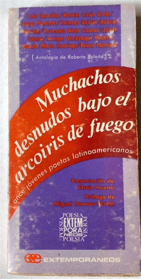 Muchachos Desnudos Bajo El Arcoiris De Fuego Once Jóvenes Poetas