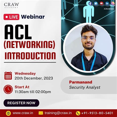 Crawsec Networking Acl Cybersecurity Networking Business
