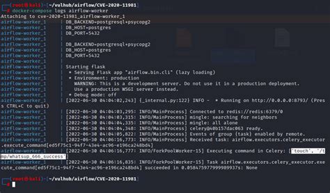 Cve 2020 11981 Apache Airflow Celery 消息中间件命令执行漏洞复现 Csdn博客