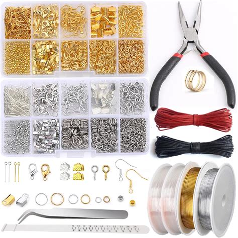 Gtaaoy Jewelry Making Supplies Kit For Adults Jewelry Repair Kit With Pliers