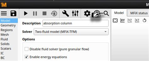 how to set the particle elastic coefficient 2 by cgw mfix netl