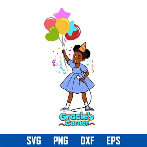 Gracies Corner Birthday Girl Svg Gracies Corner Party Svg Inspire Uplift
