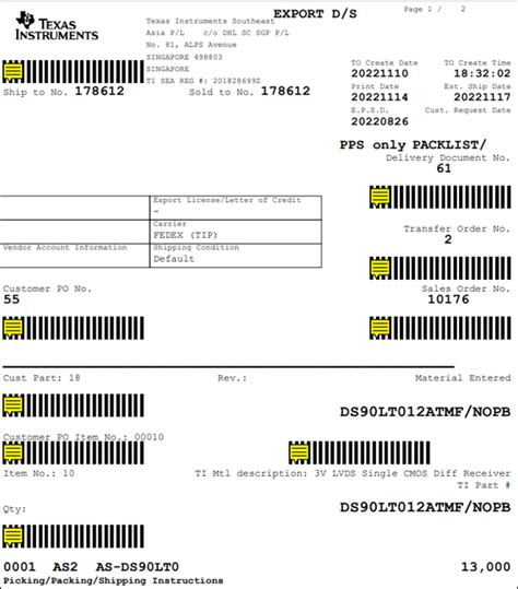 Advanced Ship Notice Asn Ti Api Portal