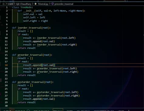 Amit Kumar Chaudhary On Linkedin Treenode Class And The Tree Traversal