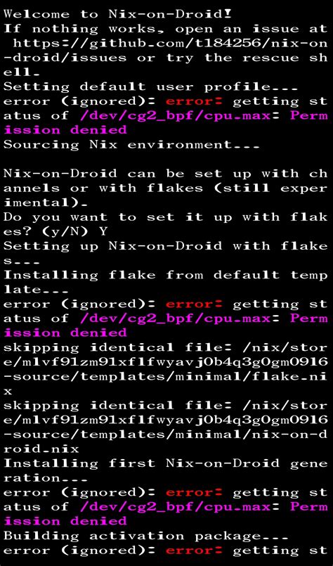 Im Initializing The Installation · Issue 258 · Nix Communitynix On