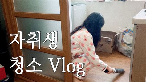 20대 자취생의 청소 브이로그 성공하려면 방청소부터 하래 Youtube