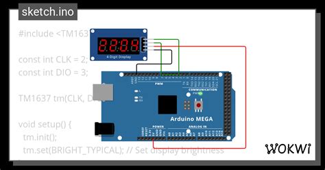 Time Counter 01 4 Digit 7 Segment Display Copy 2 Wokwi Esp32