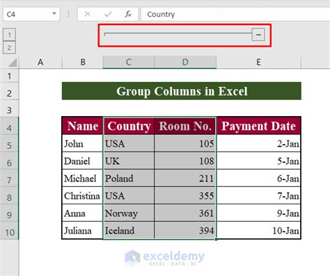 How To Group And Ungroup Columns Or Rows In Excel Exceldemy