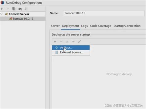 idea配置tomcat deployment添加时没有artifact的问题及解决 ai技术聚合