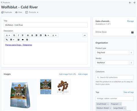 Editing And Publishing Product To Shopify Woopos Support
