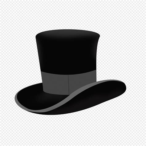 Black Top Hat Png