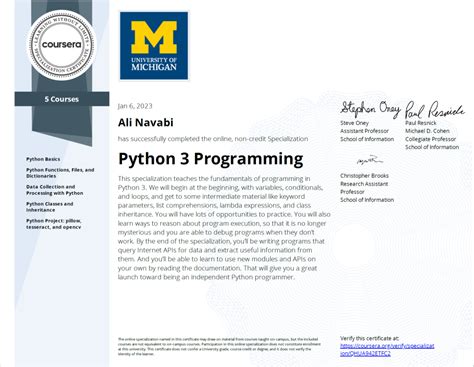 Python 3 Programming