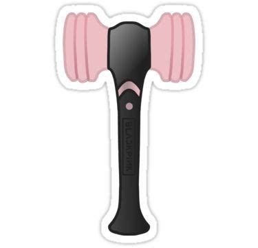 Blackpink Bl Ping Bong Lightstick Sticker Artofit