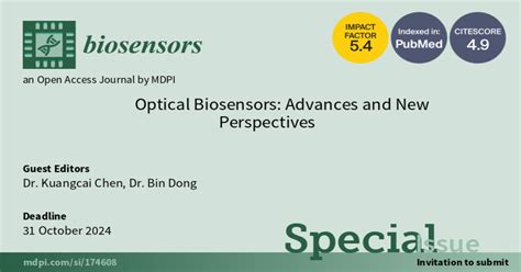 Biosensors Special Issue Optical Biosensors Advances And New Perspectives