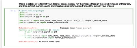 Ark Module Not Found Issue 299 Angelolab Ark Analysis GitHub