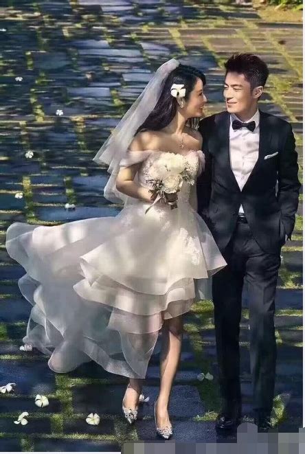 看完林心如的婚礼合照终于知道有些明星的真实身高了