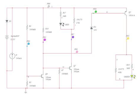 igbt control circuit w leds 40v sp high side switch cleanswith npn