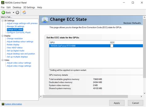 Check Ecc Gpu Errors Via Nvidia Smi Page 2 Blur Busters Forums