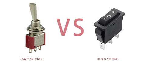 Toggle Switch Vs Rocker Switch Differences And How To Choose