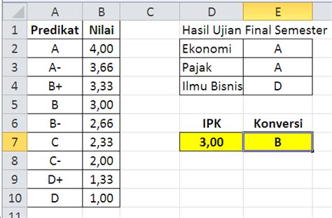 Tips Tips Rumus Excel Menghitung Rata2x Kelas Frekuensi Dan Konversi
