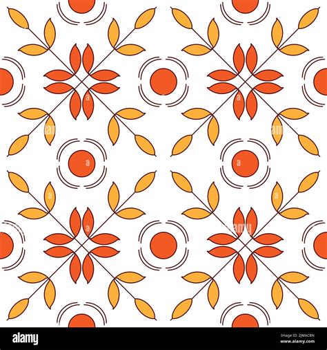 seamless pattern of simple repeating shapes suitable for textiles