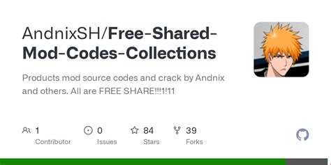 Github Andnixsh Free Shared Mod Codes Collections Products Mod Source Codes And Crack By