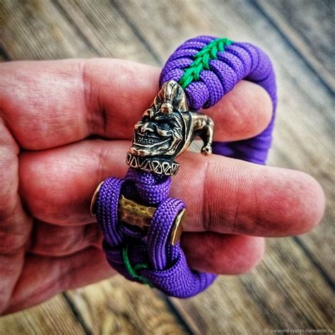 Авторская бусина "Шут" для темляков и браслетов, бронза – купить онлайн ...