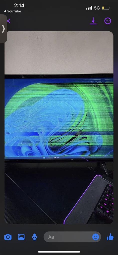 Friend Is Getting Horizontal Lines From Gpu What To Do R Pcbuilding