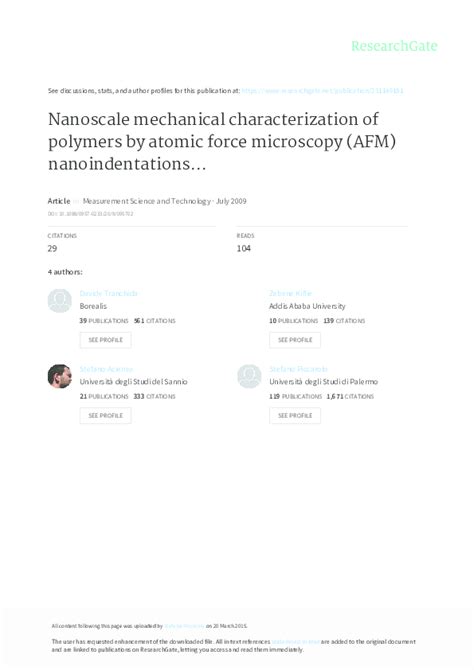 Pdf Characterization Of Particle Distribution In A Black Carbon