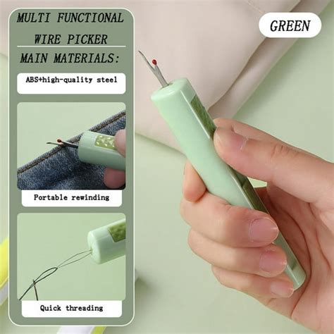 Ckraxd Easy Threading Sewing Tool For Seniors Manual Needle Threader