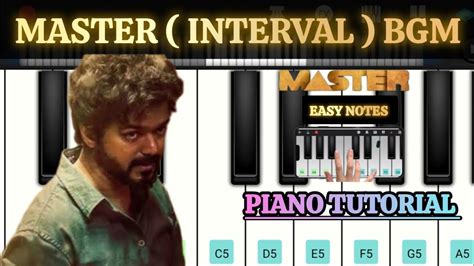 Master Interval Bgm Piano Tutorial With Notes Masterbgm