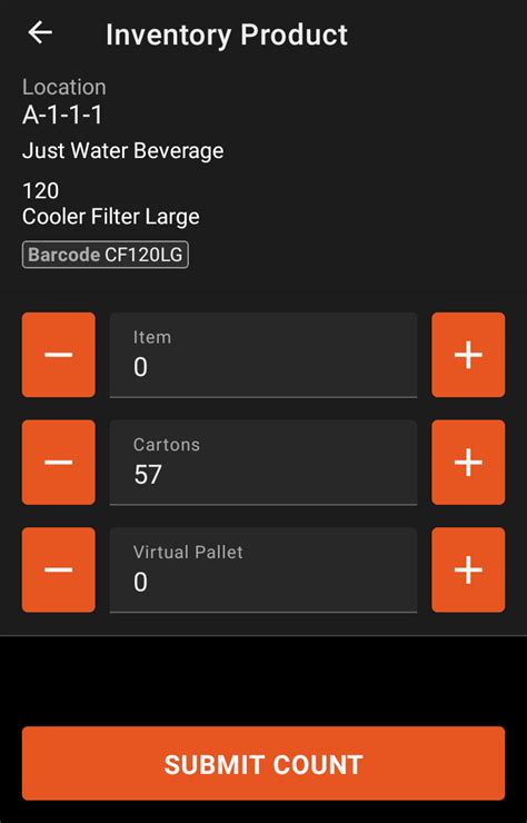 Cycle Counts Consignly