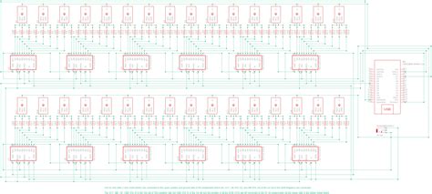 3 Pins 30 Rgb Leds 4 Shift Registers 74hc595 Arduino Project Hub