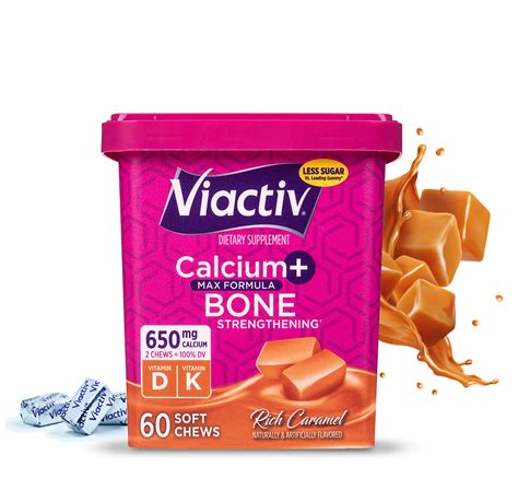 Shop Daily Calcium Supplements For Strong Bones Viactiv