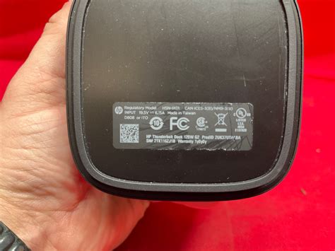 HP G Docking Station Thunderbolt W K HSN IX Type C USB C NO AC