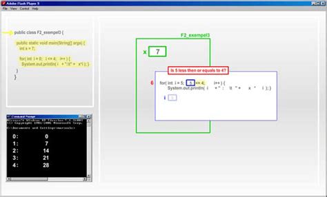 a snapshot of the algorithm visualization prototype in the end of its