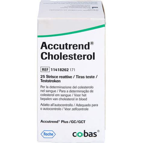 Accutrend Cholesterol 25 St Ab 3912€ Online Kaufen