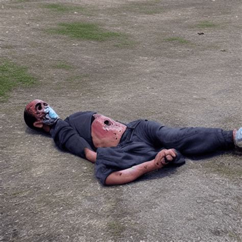 Dead Body Graphic · Creative Fabrica