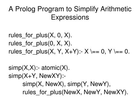 Ppt Syntax And Semantics Of Prolog Powerpoint Presentation Free
