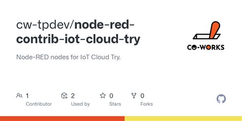 Github Cw Tpdevnode Red Contrib Iot Cloud Try Node Red Nodes For Iot Cloud Try