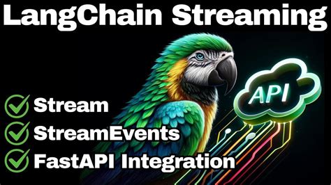 Langchain Streaming Stream Astream Astreamevents Api And Fastapi