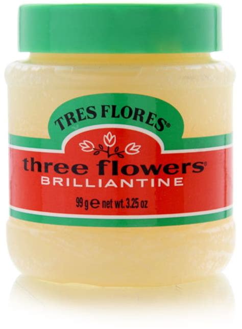 Three Flowers Brilliantine Hair Styling Pomade Solid 32 Oz Pack Of 6