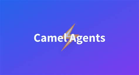 Camel Agents A Hugging Face Space By Camel Ai