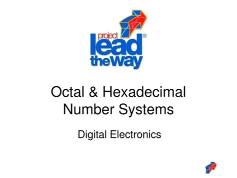 Ppt Octal And Hexadecimal Number Systems Powerpoint Presentation Id
