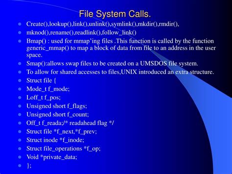 PPT LINUX FILE SYSTEM PowerPoint Presentation Free Download ID 331435
