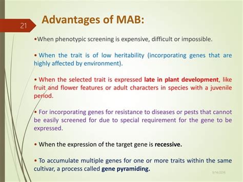 Marker Assisted Backcross Breeding Pptx