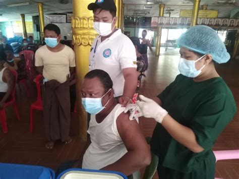 သာကေတမြို့နယ်ရှိပြည်သူများ ကိုဗစ် ၁၉ရောဂါ ကာကွယ်ဆေးထိုးနှံခြင်းတွင် ၁၀၀ ပြည့်မှီမှုရှိစေရန