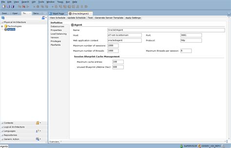 Oracle Base Oracle Data Integrator Odi 12c 12 2 1 2 6 Silent Installation On Oracle Linux