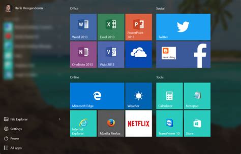 Henks Blog Deploy A Customized Windows 10 Start Menu During Deployment