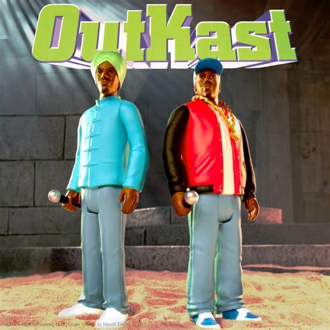 Outkast Reaction Figures Of Big Boi And André 3000 Project Action Figure